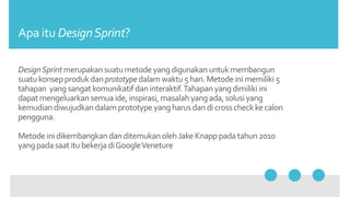 Design sprint | PPTX