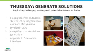 Google Design Sprint - Case-Study by MAK3it | PDF