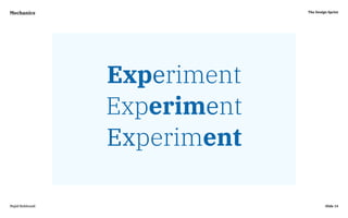 Majid Behboudi: The Design Sprint | PDF