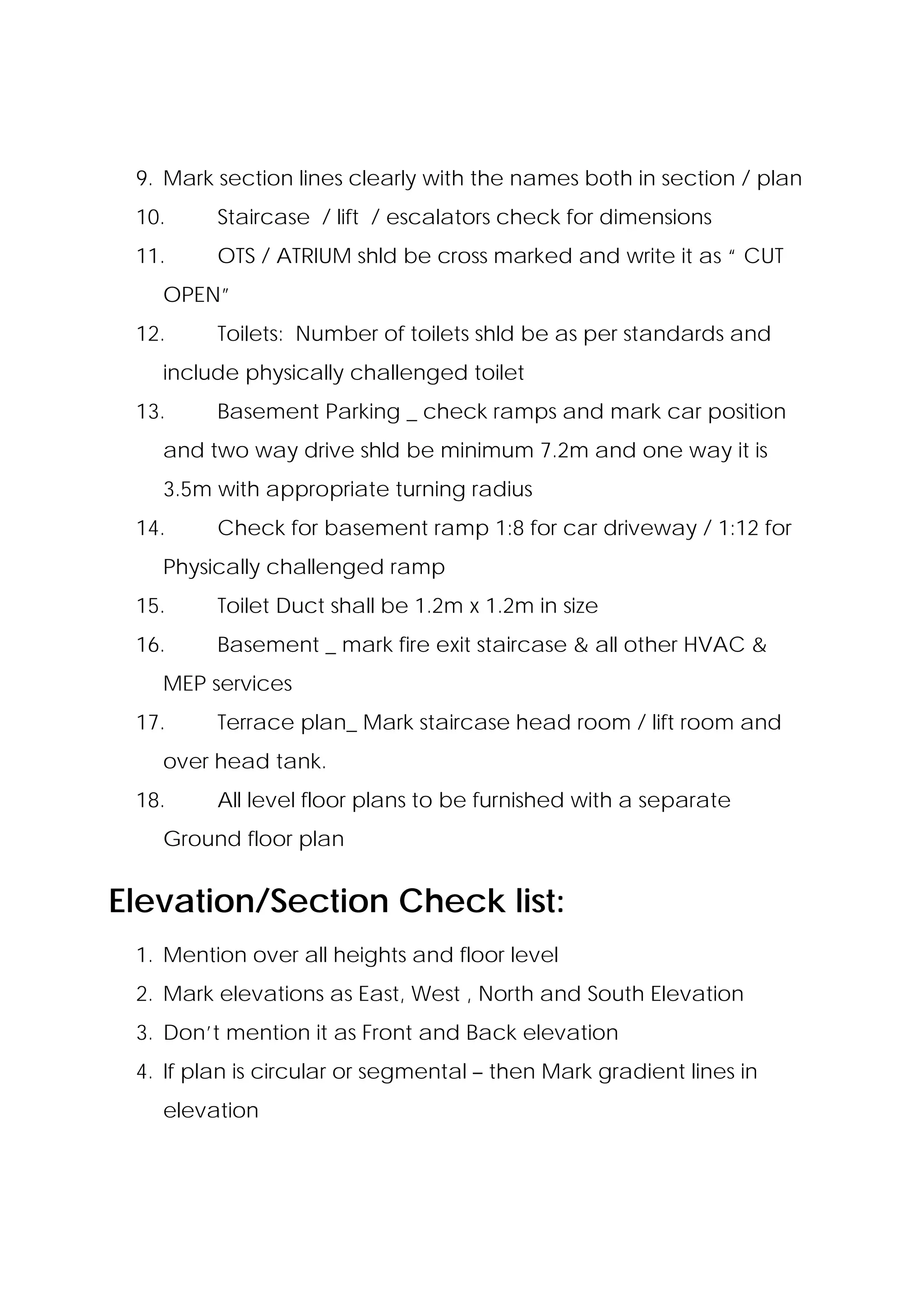 Design studio check list | PDF