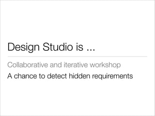 Design studio workshop | PDF | Food & Drink