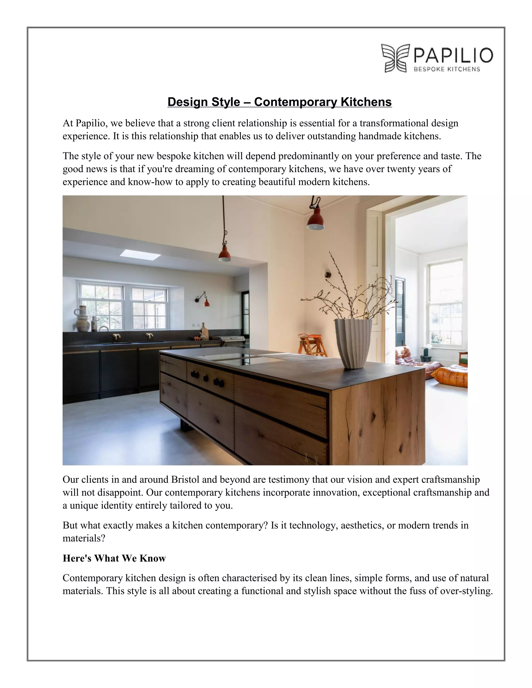 Design Style – Contemporary Kitchens.pdf