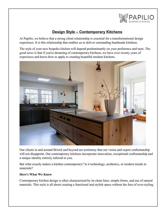 Design Style – Contemporary Kitchens.pdf