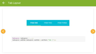 Android Design Support Library | PPT