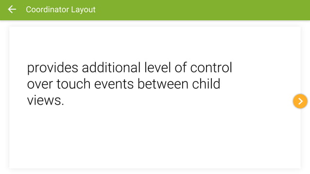 Android Design Support Library Ppt