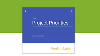 Android Design Support Library | PPT