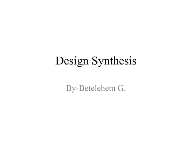Design Synthesis.pptx