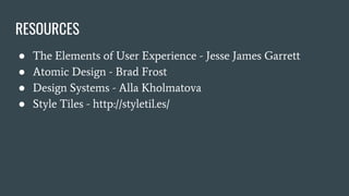Design system based workflow | PPTX