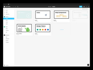 Mobile design system in Figma for Kiwi.com