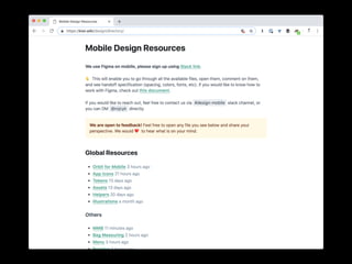 Mobile design system in Figma for Kiwi.com