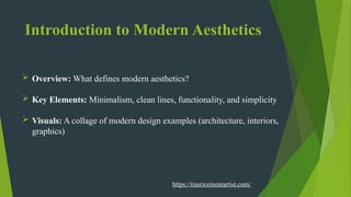 Design Techniques for Modern Aesthetics.pptx