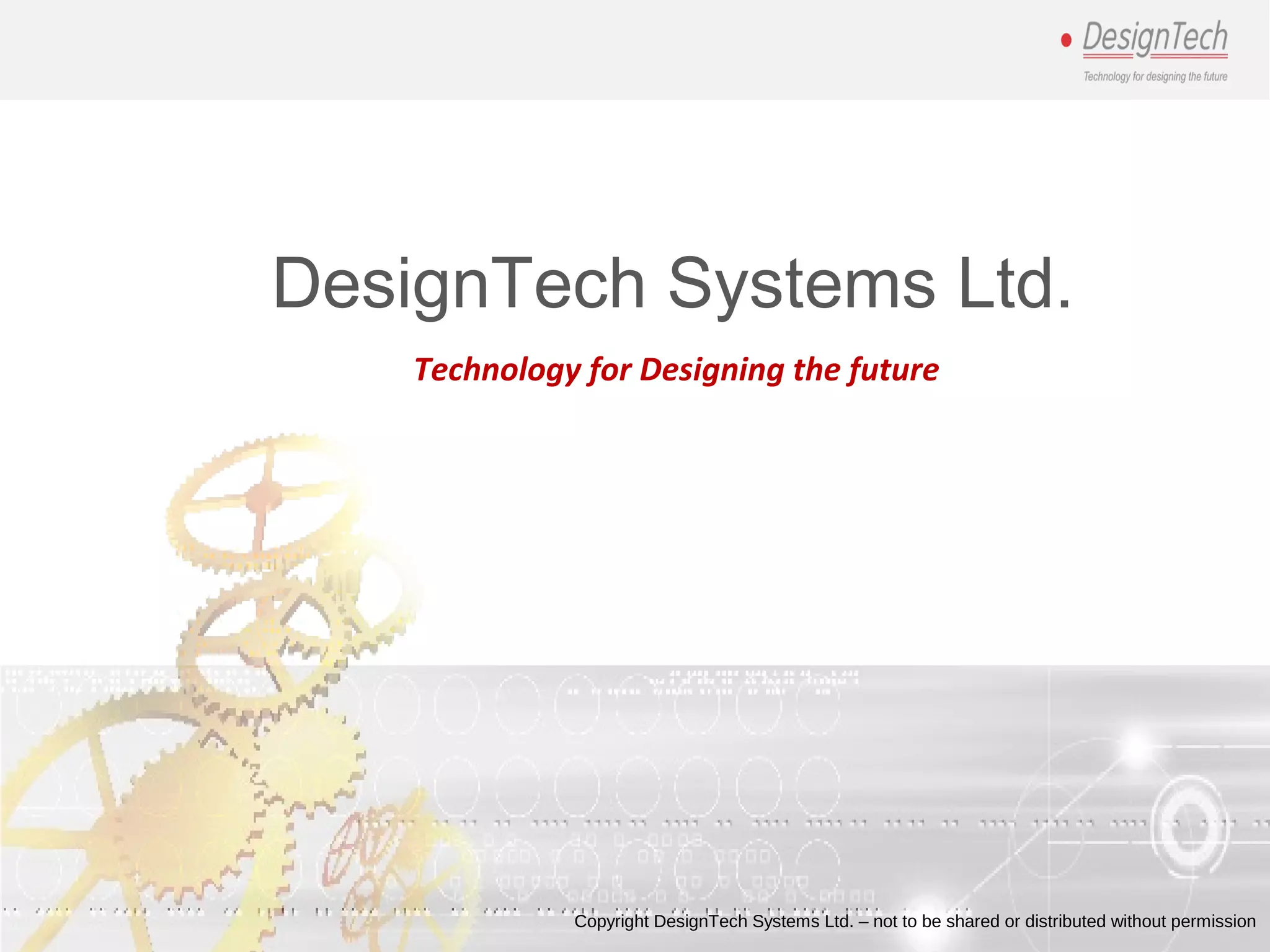 DesignTech Systems and Altair Engineering SlideShare 2016 | PPT