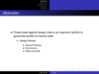 Traceability - Structural Conformance Checking with Design Tests: An ...