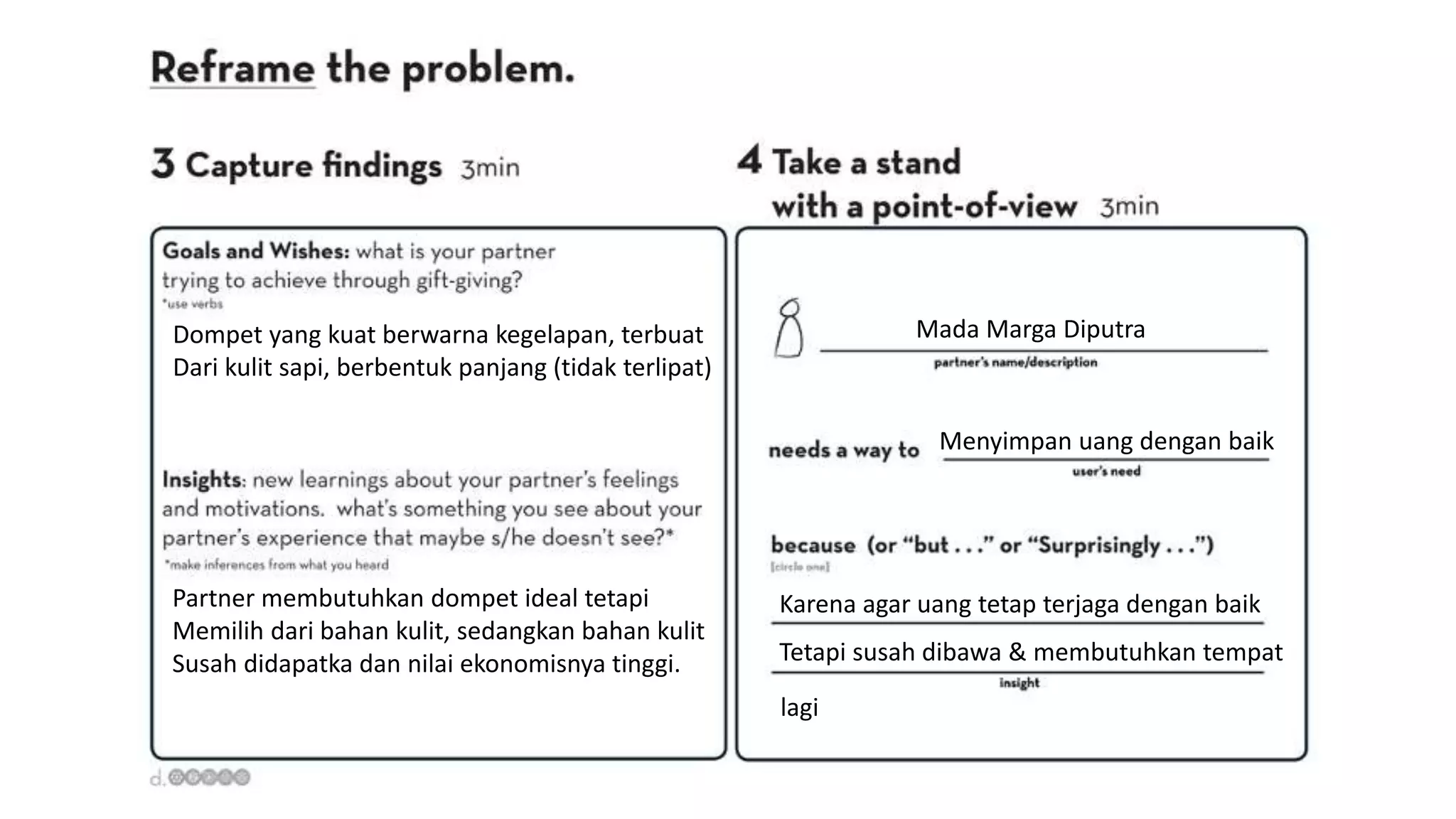 Design the ideal wallet | PPTX