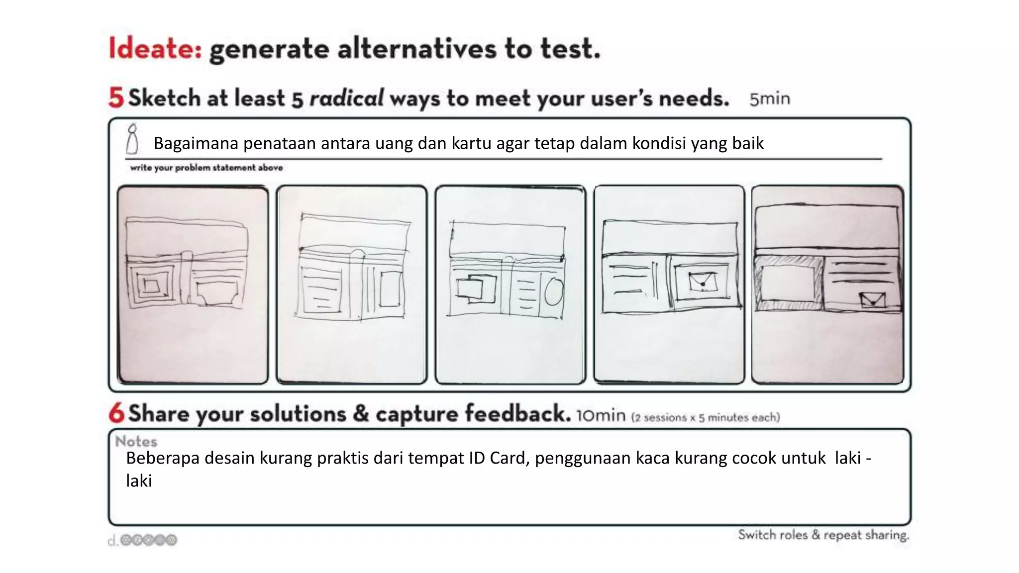 Design the ideal wallet | PPTX