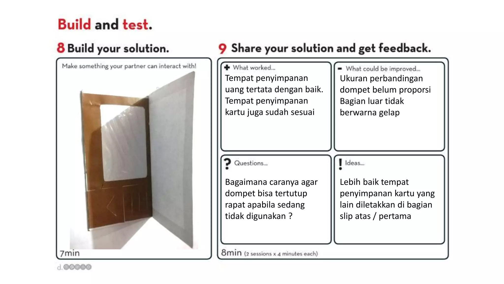 Design the ideal wallet | PPTX