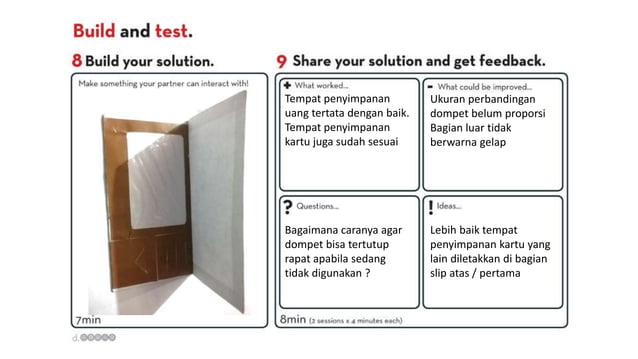 Design the ideal wallet | PPTX