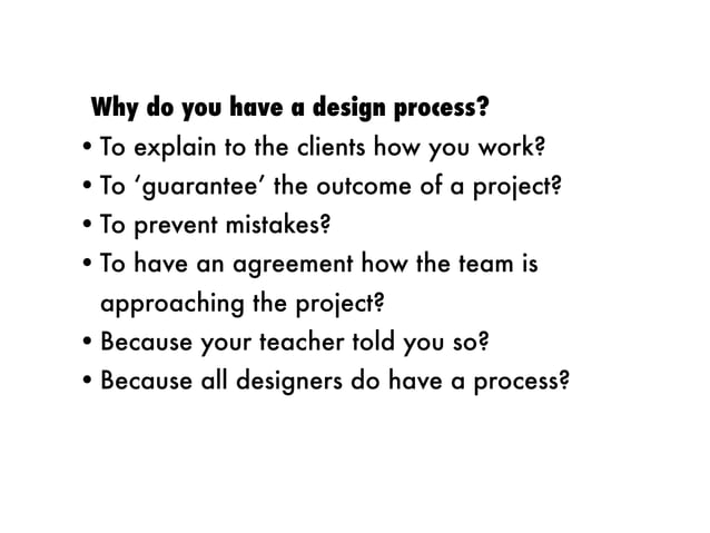 Design Theory - Lecture 02: Design processes & Problem solving | PDF | Science