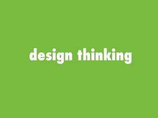 Design theory - Lecture 04: Design Expertise / Design Thinking / Key ...