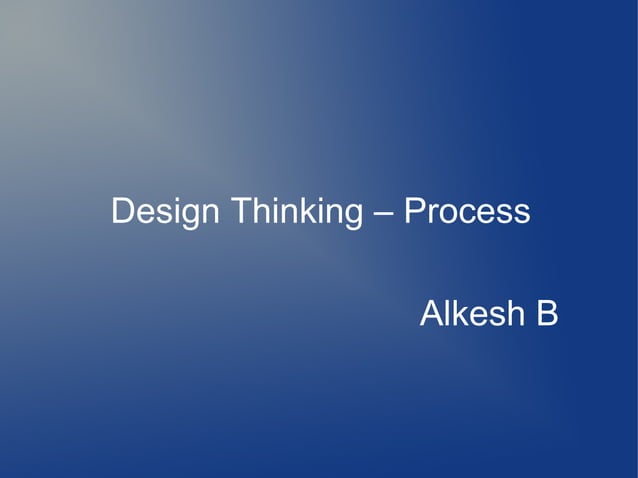 Design thinking | ODP