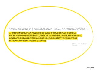 Design thinking. What is it? | PPT