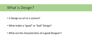 Design thinking 15 min talk | PPT