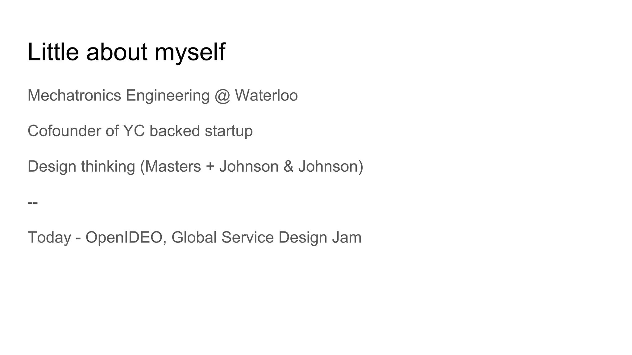 Design Thinking Lunch and Learn Deck | PPT