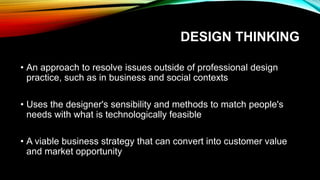 Design thinking | PPT