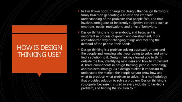 Design thinking | PPT