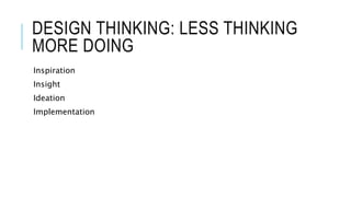 Design thinking in Engineering | PPTX