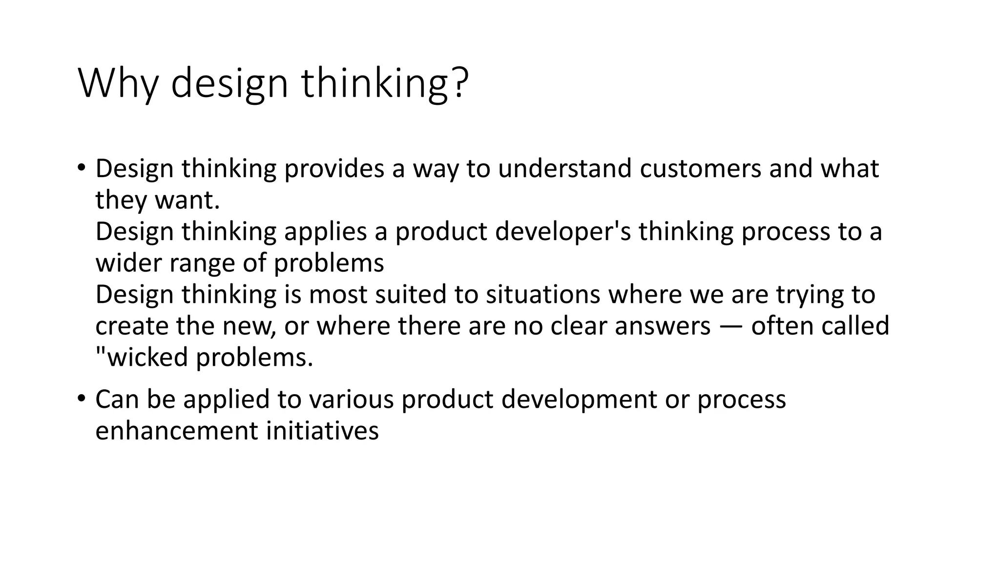 Design thinking | PPTX