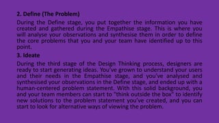 Design thinking | PPTX