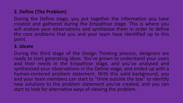 Design thinking | PPT | Free Download