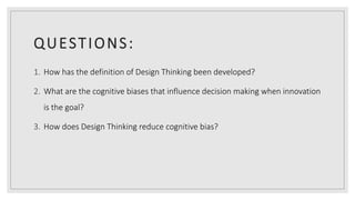 Design Thinking | PPTX