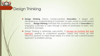 Design Thinking & Product Innovation Fundamentals | PDF