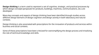 design thinking.pptx..................... | PPT