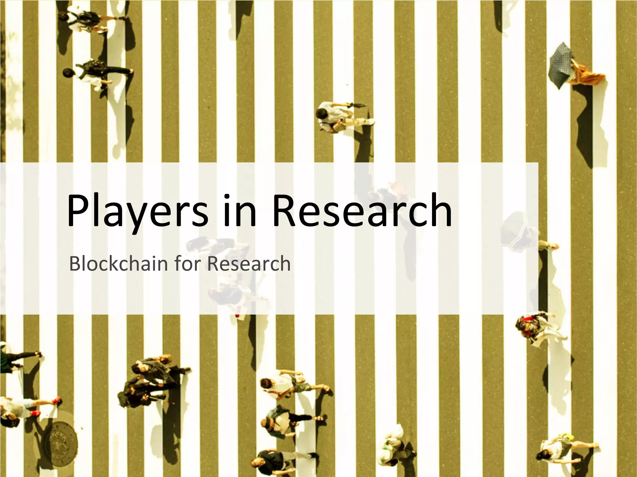 Design thinking Blockchain for Research - El Seed | PDF | Technology & Computing