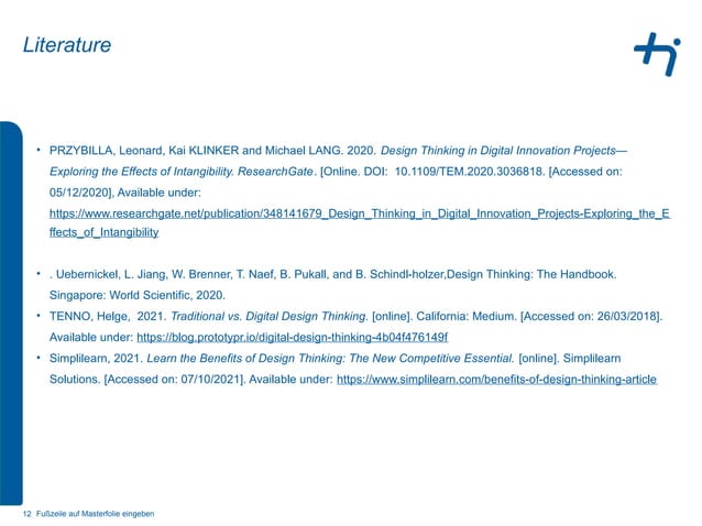 Design Thinking - Conceptual Framework with Examples | PPTX