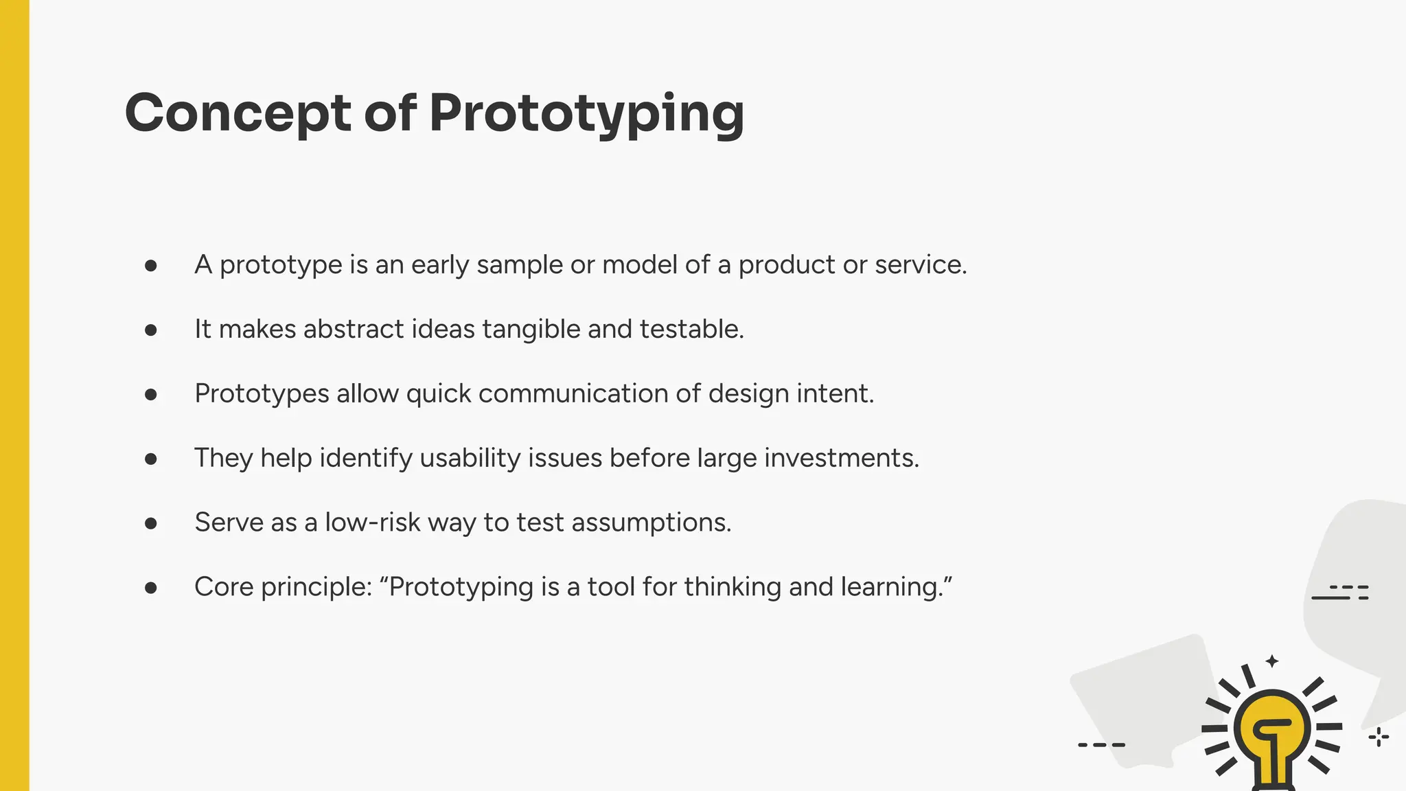 Design Thinking - Module 4 - Prototyping and Testing Strategies - Dr ...