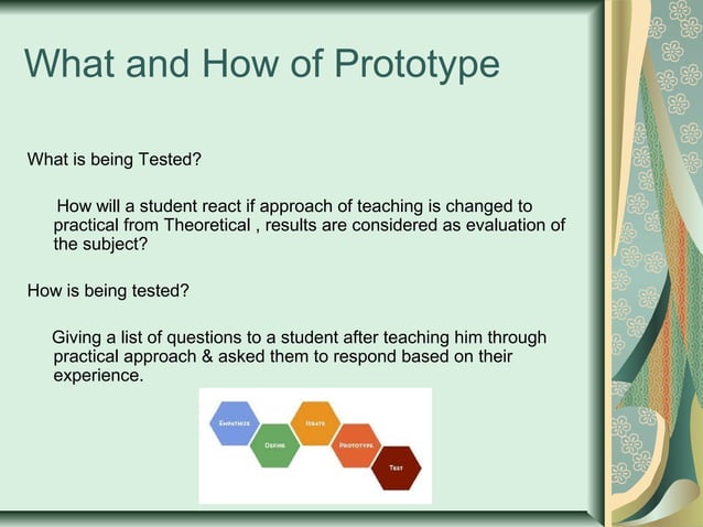 Design thinking prototype & testing | PPT