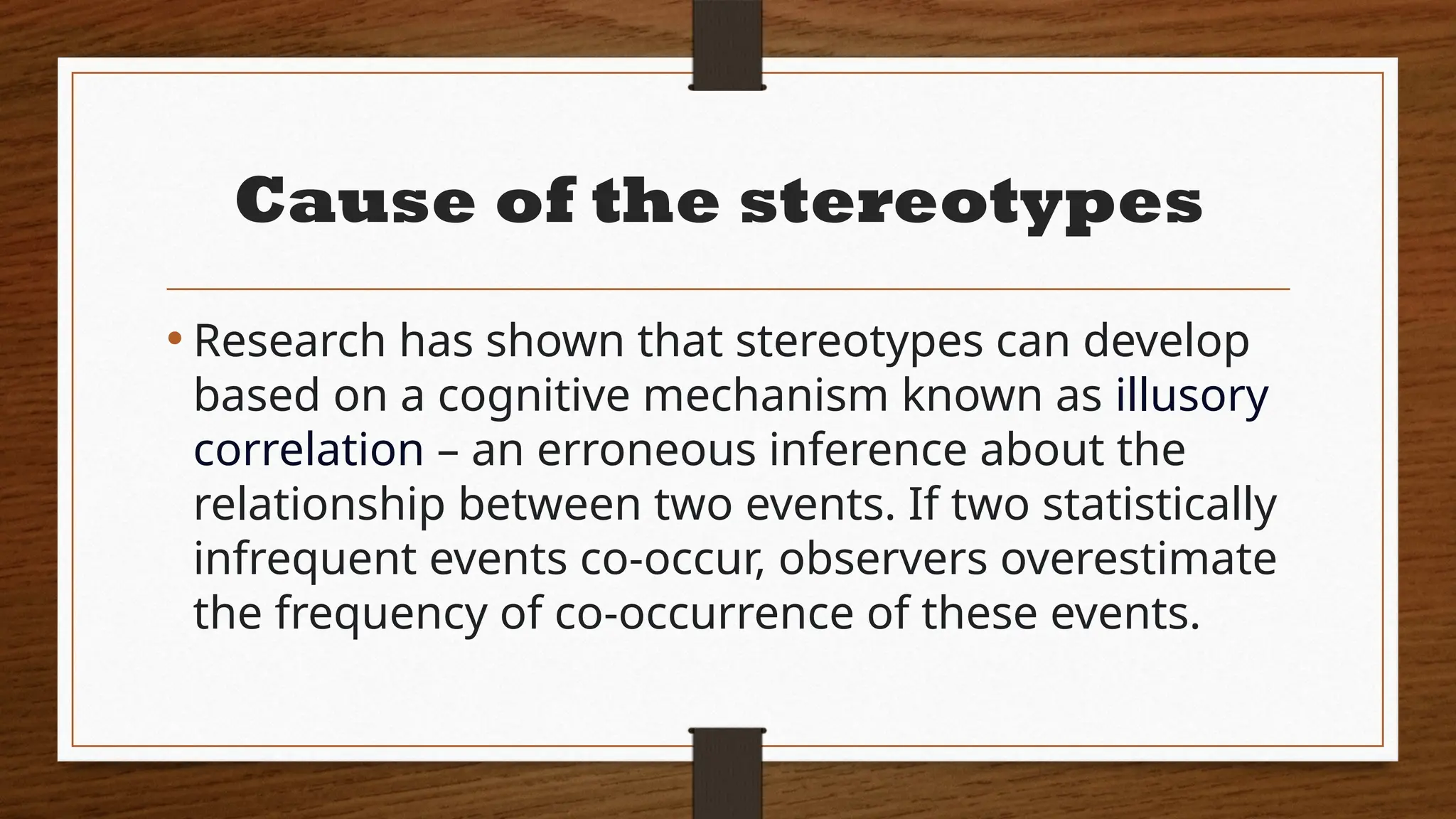 “Breaking the Mold: Understanding and Challenging Stereotypes” | PPTX