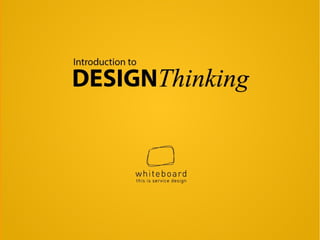 Design thinking 101 | PPT
