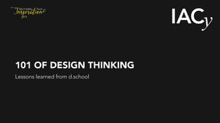 Design thinking 101 | PDF | Technology & Computing