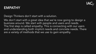 Design thinking 101 | PDF | Technology & Computing