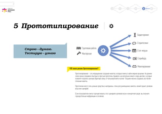 Дизайн-мышление. Гайд по процессу / Design Thinking Guide / Russian | PPT