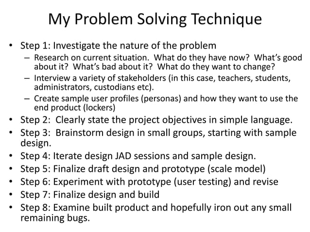 Design Thinking Action Lab Exercise 1 | PPTX