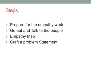 Design thinking action lab week 2 ppt submission | PPT