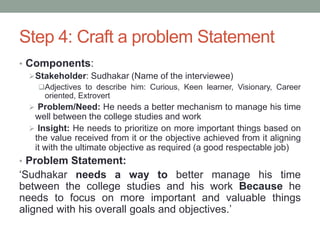 Design thinking action lab week 2 ppt submission | PPT