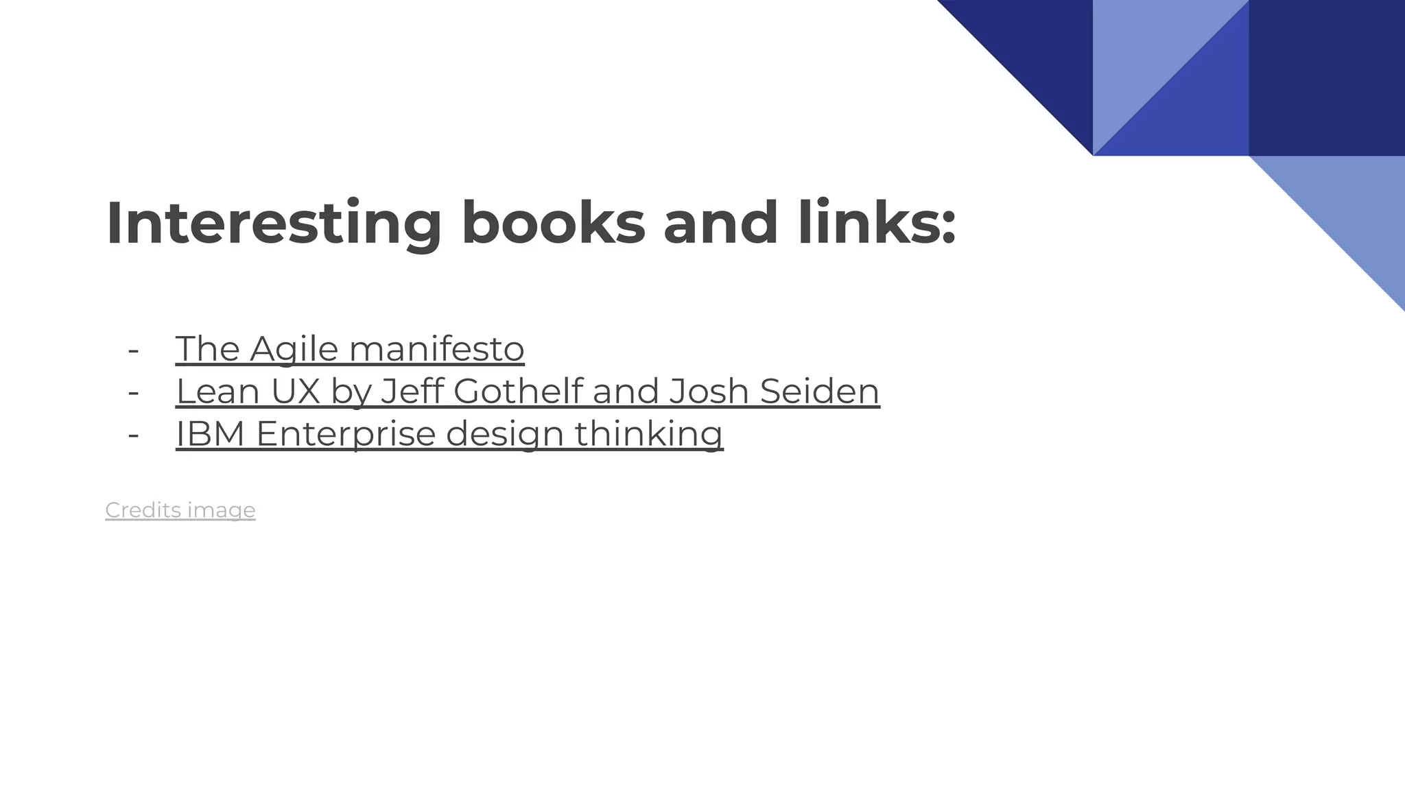 Design thinking & agile | PPT