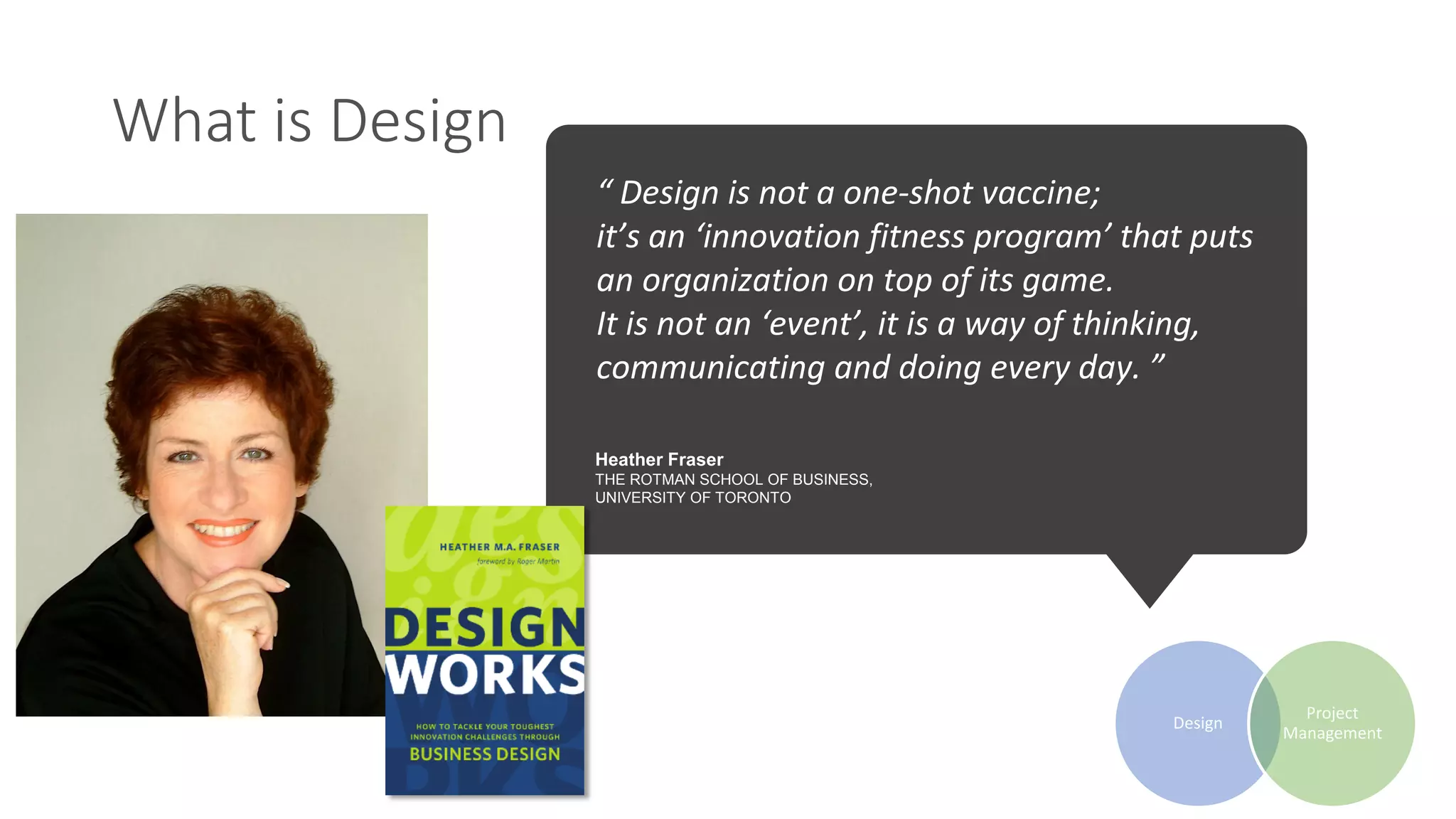 Design Thinking & Project Management | PPT